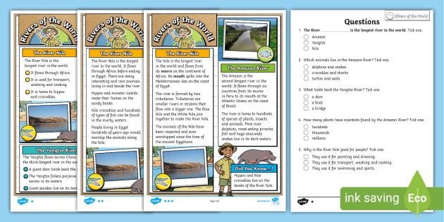 Reading Facts for Kids | twinkl.co.uk