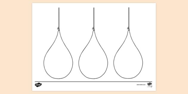 FREE! - Water Balloons Colouring Sheet | Colouring Sheets