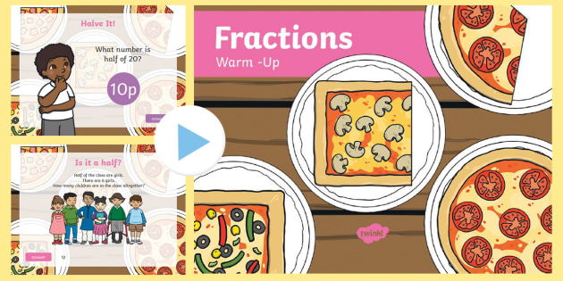 Maths Fractions KS1 | Primary Resources Fractions PowerPoint