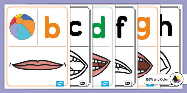Sound Wall: Consonant Display Cards (teacher made)