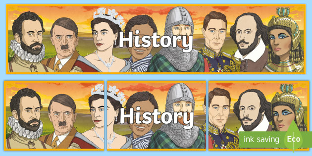 History Display Banner (teacher made)