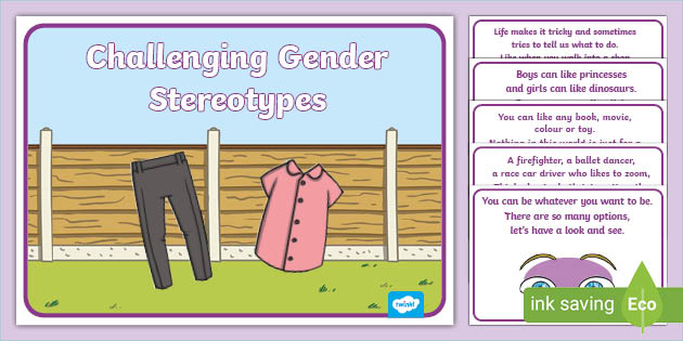 Challenging Gender Stereotypes Reader (teacher made)
