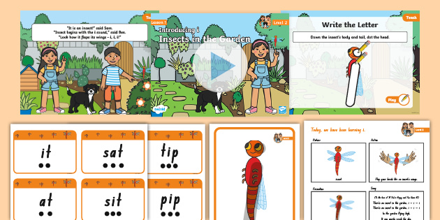 Twinkl Phonics 'i' Lesson Pack - Level 2 Week 2 Lesson 1