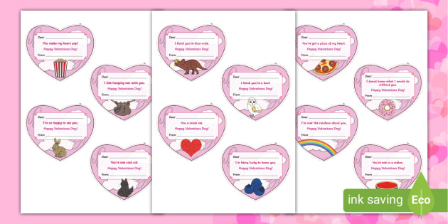 Valentine's Day Class Cards (teacher made)