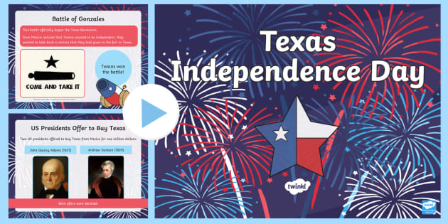 Texas Revolutions | twinkl.com