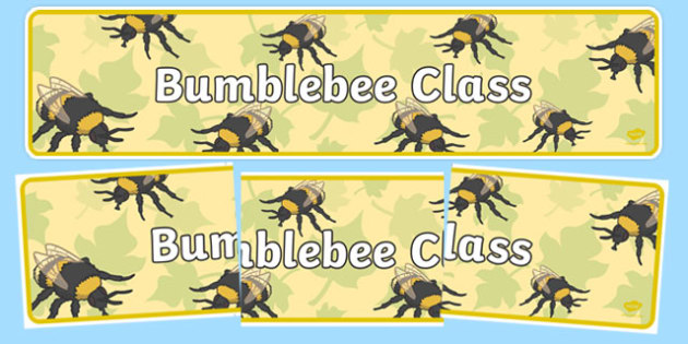 FREE! - Bumblebee Themed Classroom Display Banner