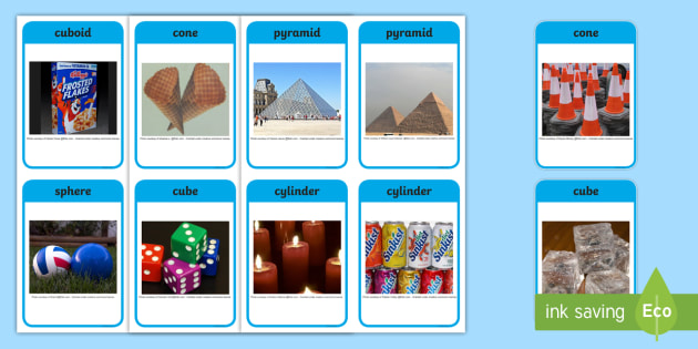 3D Objects Real Life Objects Cards Real World