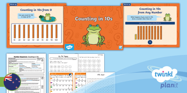 Level 2 Number Sequences: Count Forwards and Backwards by 1's, 10's and ...