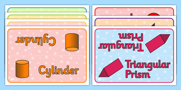 👉 Editable Class Group Table Signs (3D Shapes)