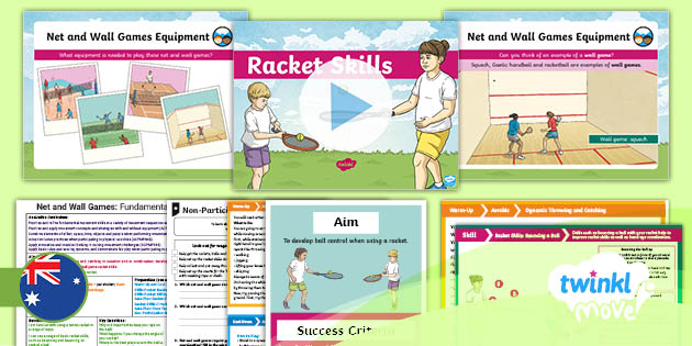 Year 3 Net and Wall Games Fundamental Lesson 3 Racket Skill
