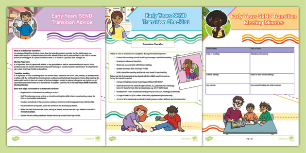 Supporting Children in the Early Years with Transitions Pack