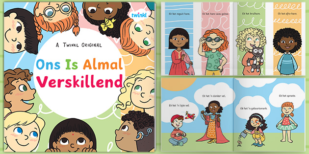 Ons Is Almal Verskillend eBoek (teacher made)