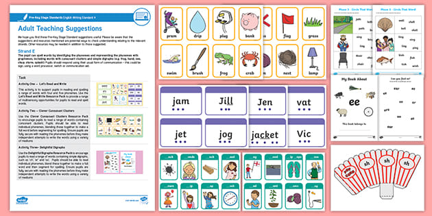 Pre-Key Stage Standards English Writing Standard 4 Strand E Resource Pack