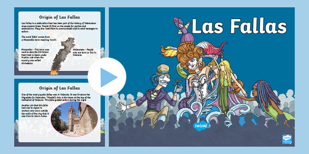 Las Fallas PowerPoint (teacher made)