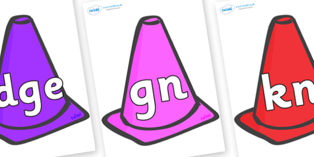 Silent Letters on Cones