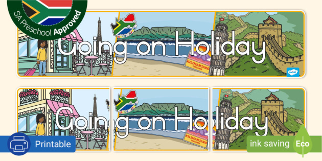 Going on Holiday Display Banner (Teacher-Made)