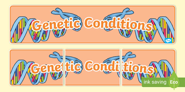 Genetic Conditions Banner
