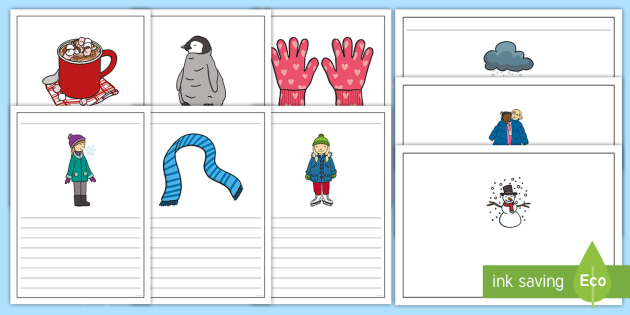 Winter Writing Frames (teacher made)