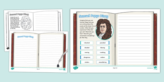Diary Entry Writing Frames | twinkl.com.au