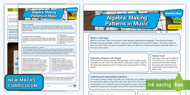 Algebra Songs | twinkl.com.au