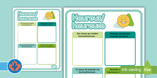 Happy Chart French (teacher made)