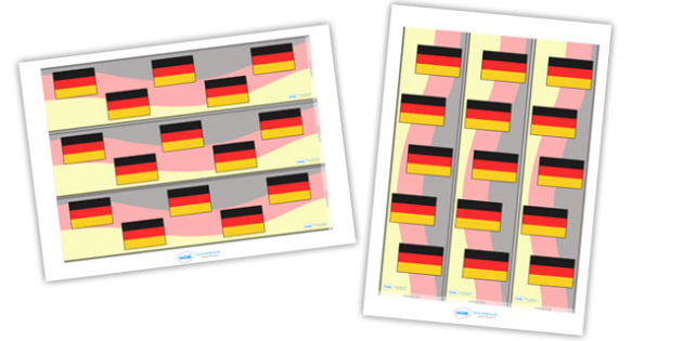 German Display Borders (teacher made)