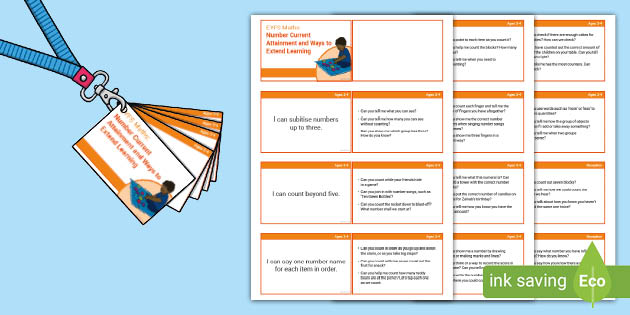 Lanyard Cards: Number Attainment & Extension Guidance