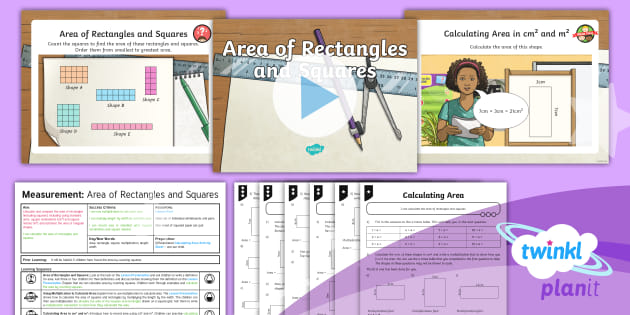 PlanIt Maths Y5 Measurement Lesson Pack Calculating Area (1)