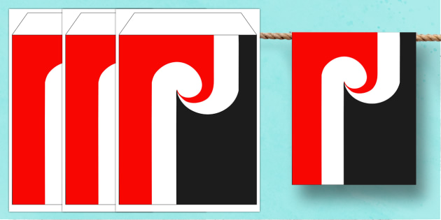 Māori Flag Display Bunting (teacher made)