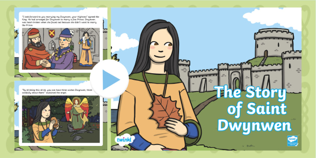 Saint Dwynwen Story PowerPoint (Teacher-Made)