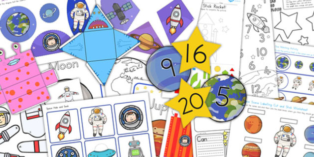 Space Activity Pack (teacher made)