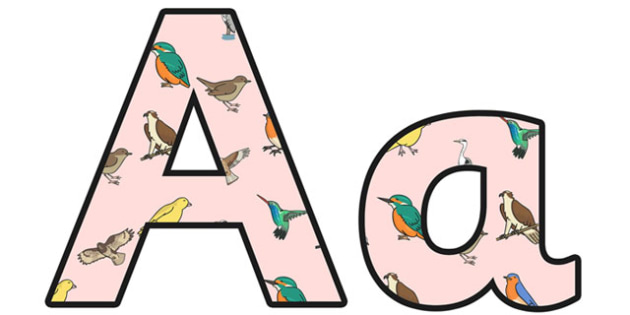 FREE! - Classification Small Lowercase Display Lettering