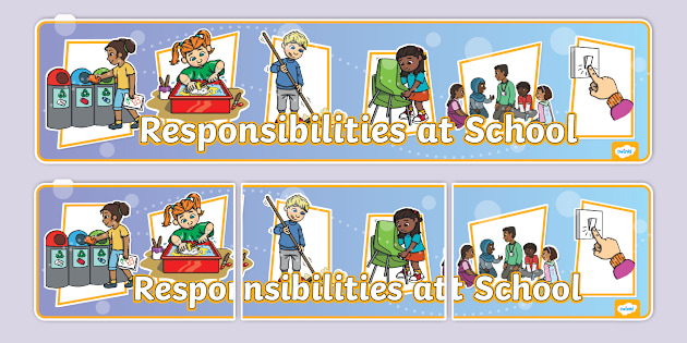 Responsible Student Clipart
