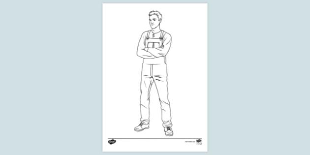 FREE! - Sammy Colouring | Colouring Sheet (teacher made)