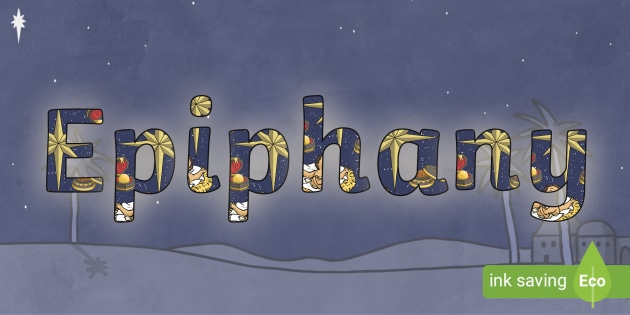 Epiphany Lettering