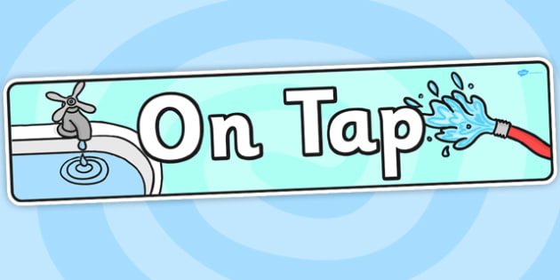 On Tap Topic Display Banner