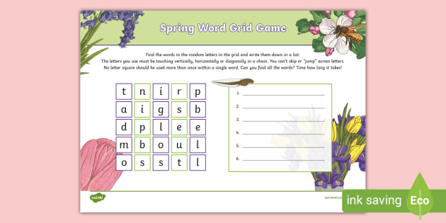 Spring Games | twinkl.com.au