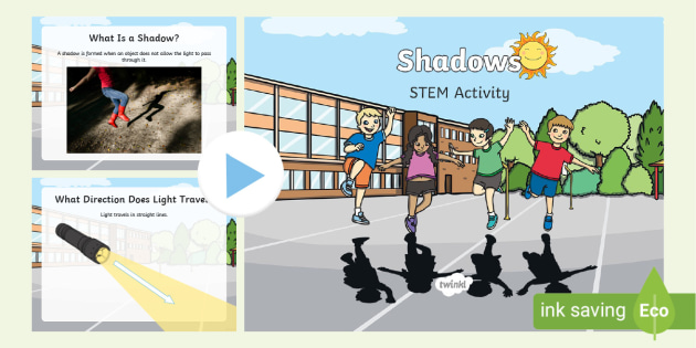 Exploring Shadows STEM PowerPoint (teacher made)