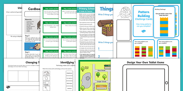 First Level P2 Technologies Home Learning Pack