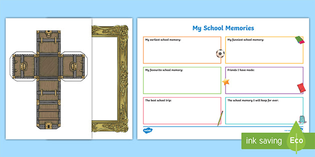 Memory Box Activity Pack (teacher made)