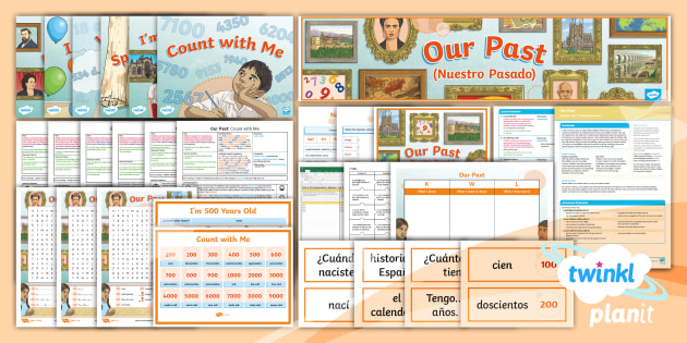 👉 PlanIt Year 5 Spanish Lesson Plans Pack: Our Past