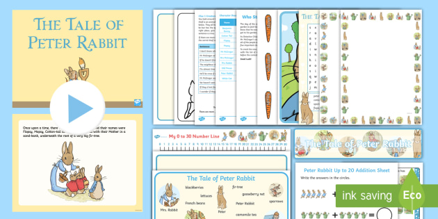 The Tale of Peter Rabbit Resource Pack - The Tale of Peter Rabbit ...
