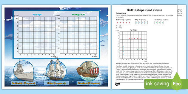 Division Battleships Game (teacher made)