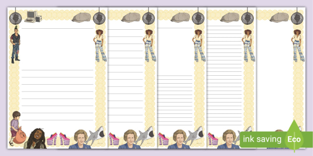 1970s Page Borders (teacher made)