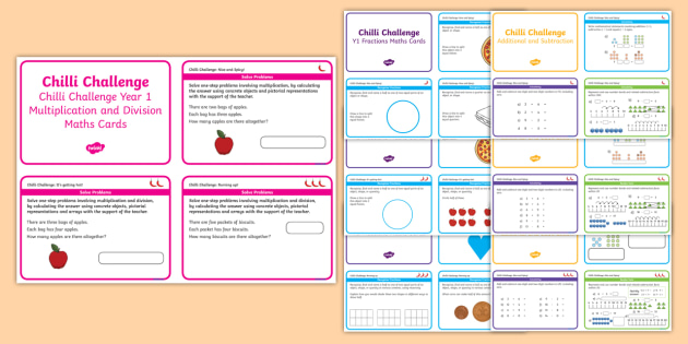 Chilli Challenge Maths - Year 1 (Teacher-Made)