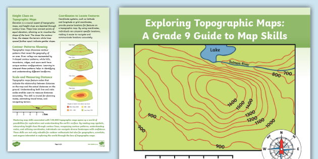 Ks3 Maps And Map Skills Teachit Geography Map Skills Full Unit Of