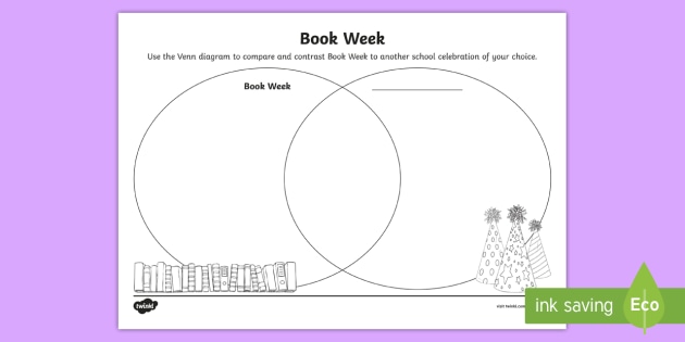 CBCA Book Week Venn Diagram Worksheet