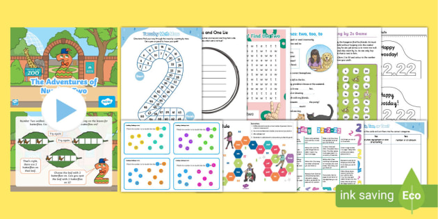 FREE Twosday Celebration Activity Pack (teacher made)