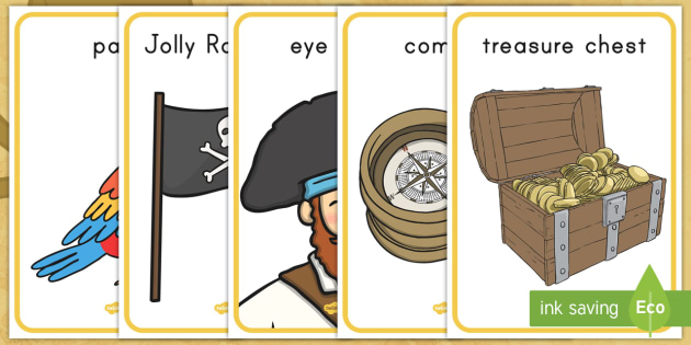 Pirate Posters (teacher made)