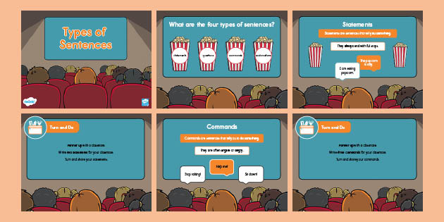 PowerPoint Sentence Types | twinkl.co.uk